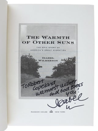 The Warmth of Other Suns: The Epic Story of America's Great Migration ...