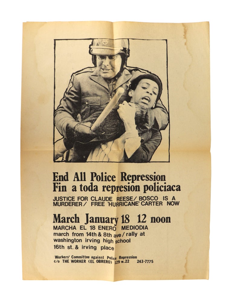 End All Police Repression / Fin a toda represion policiaca Poster ...